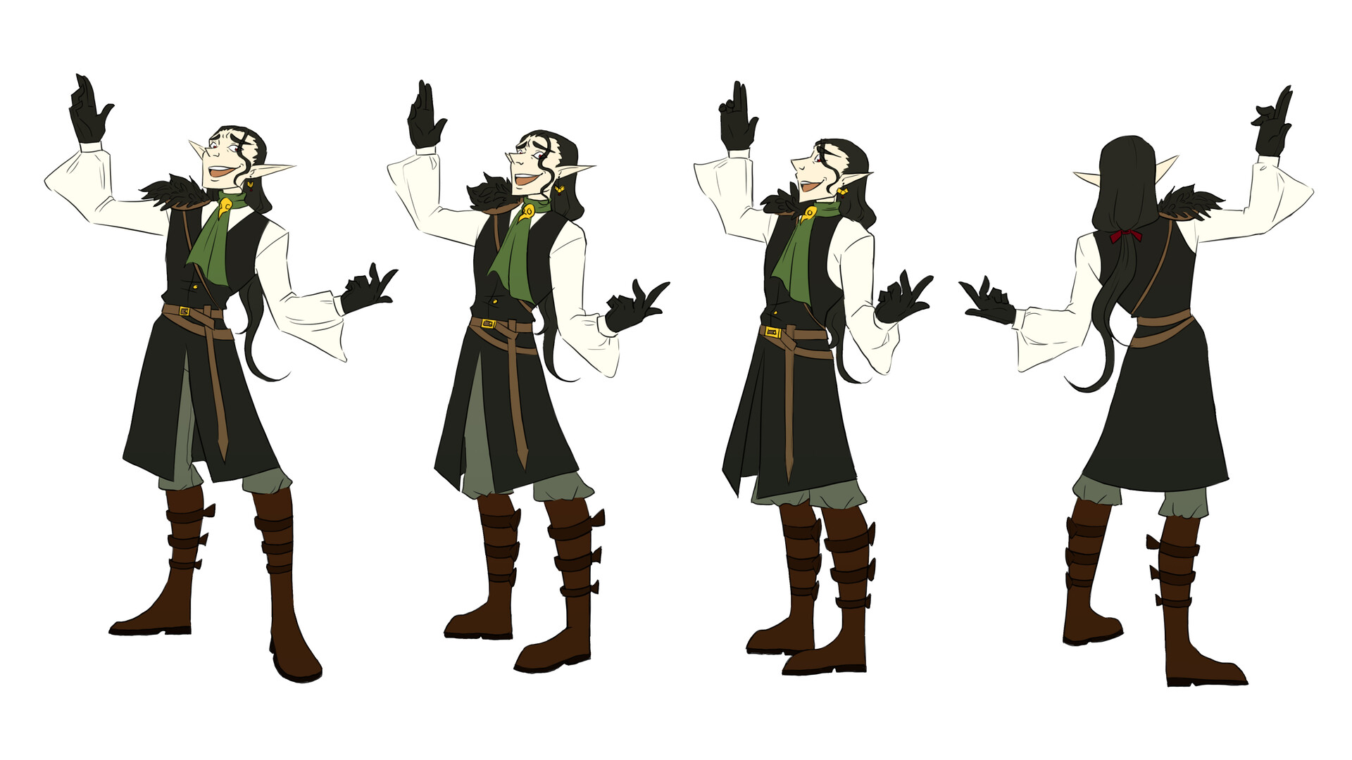 ArtStation - The Corvus King - Son of the Raven Queen