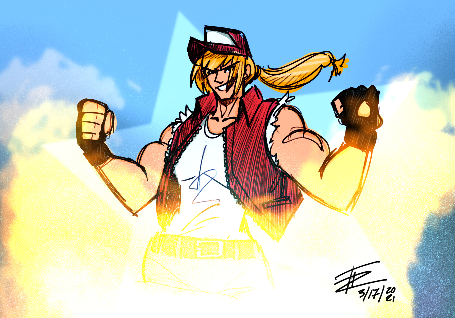 ArtStation - KOF weekly announce fanart