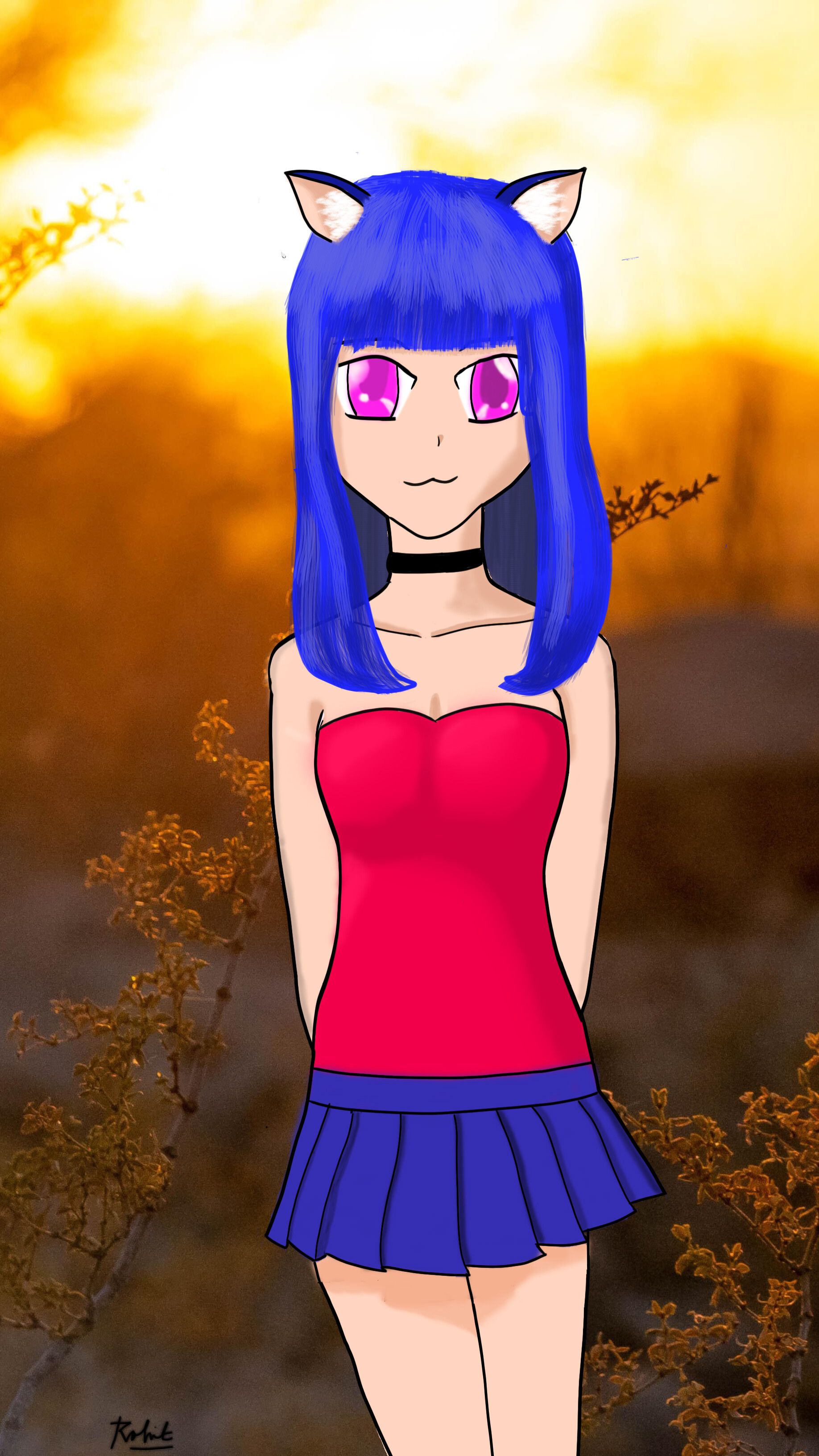 ArtStation - neko girl