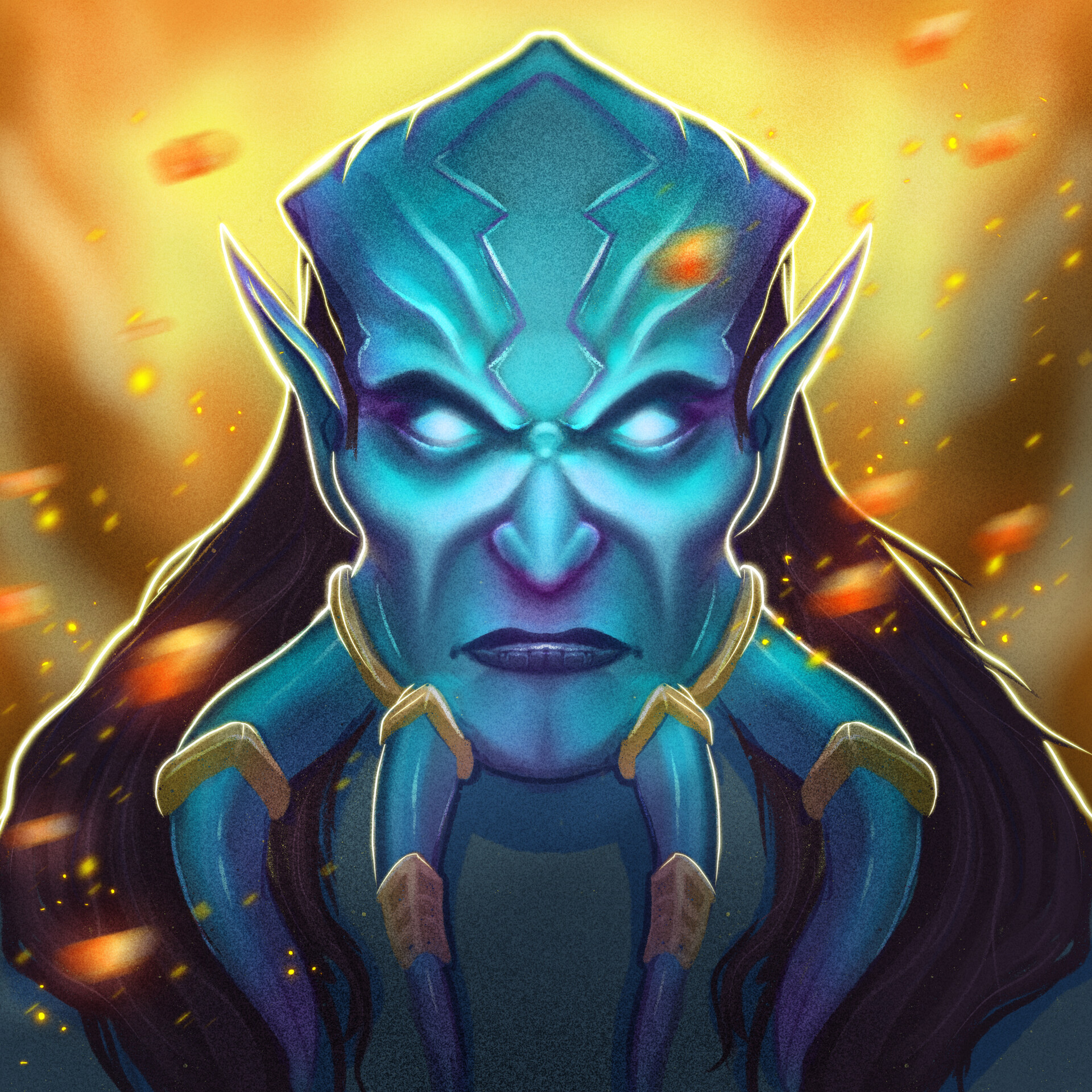 ArtStation - Draenei Sketch