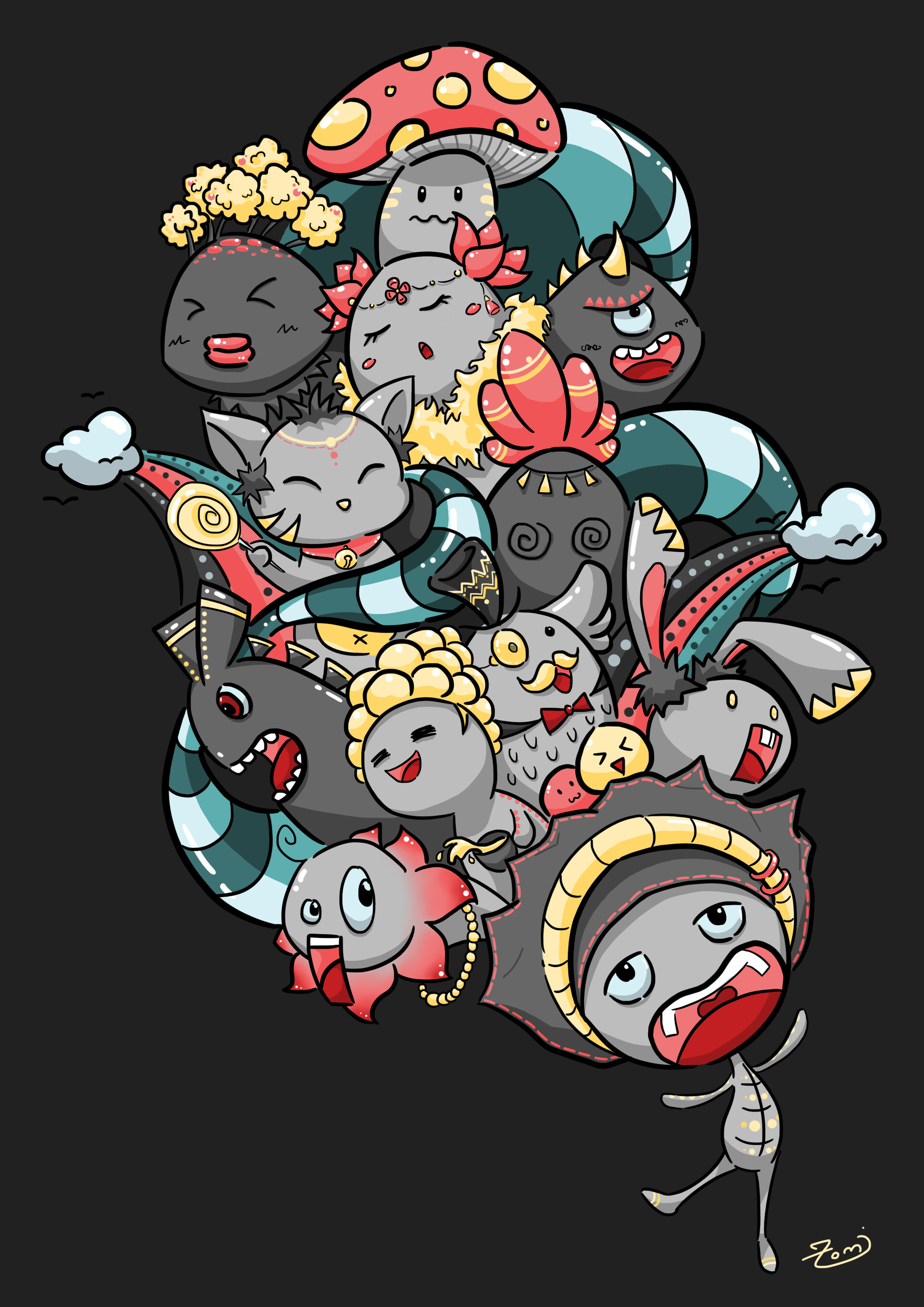 ArtStation - Doodle . Animal