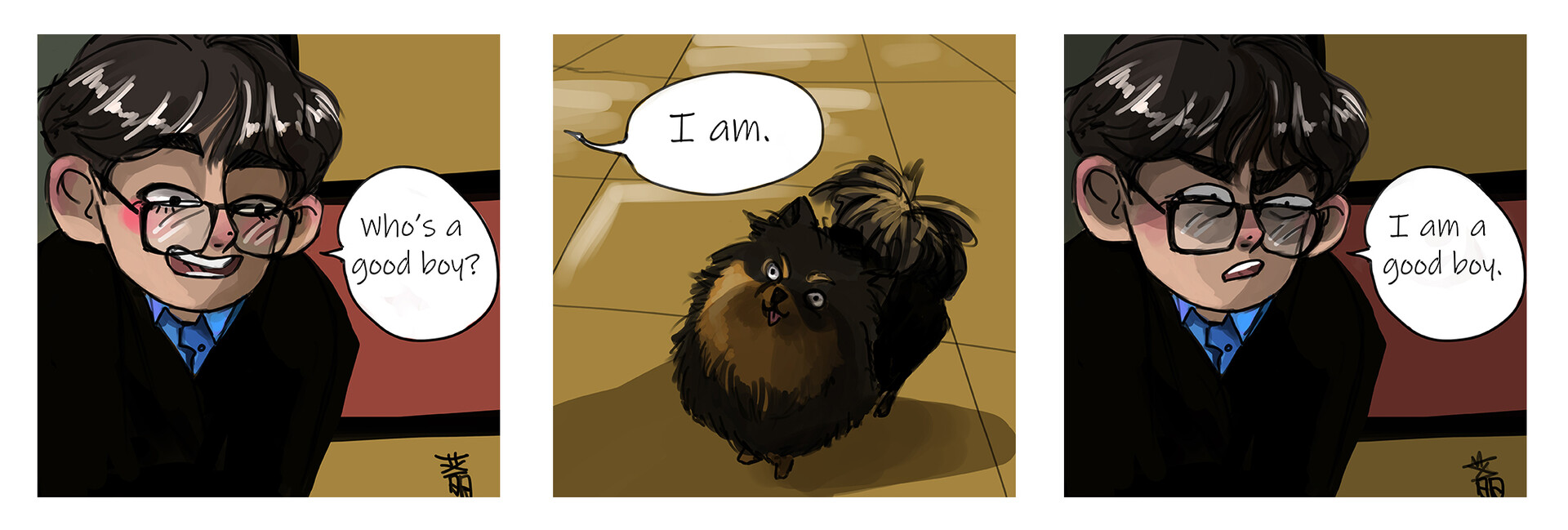 ArtStation - Who's a good boy?