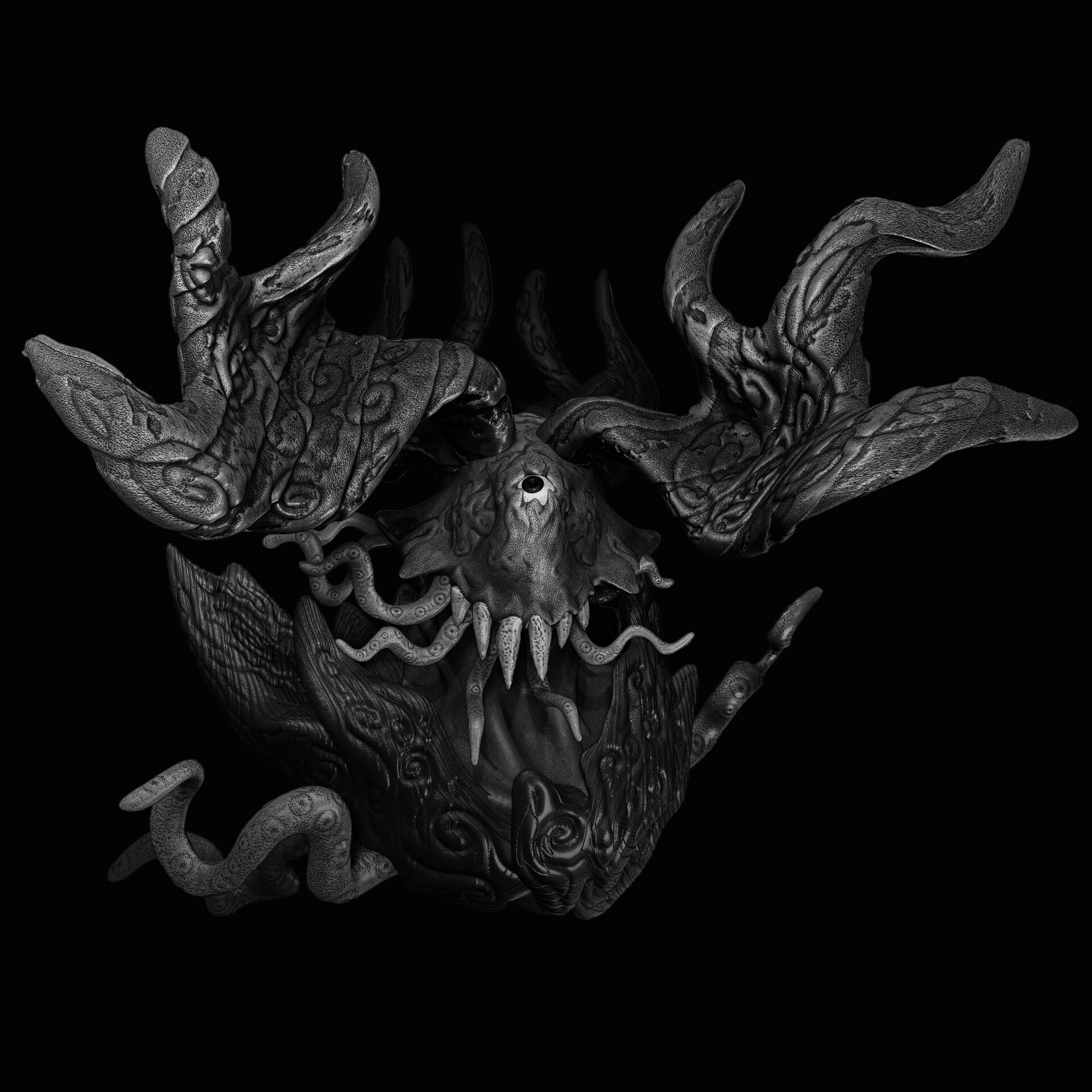 ArtStation - The Tainted Forest Spirit