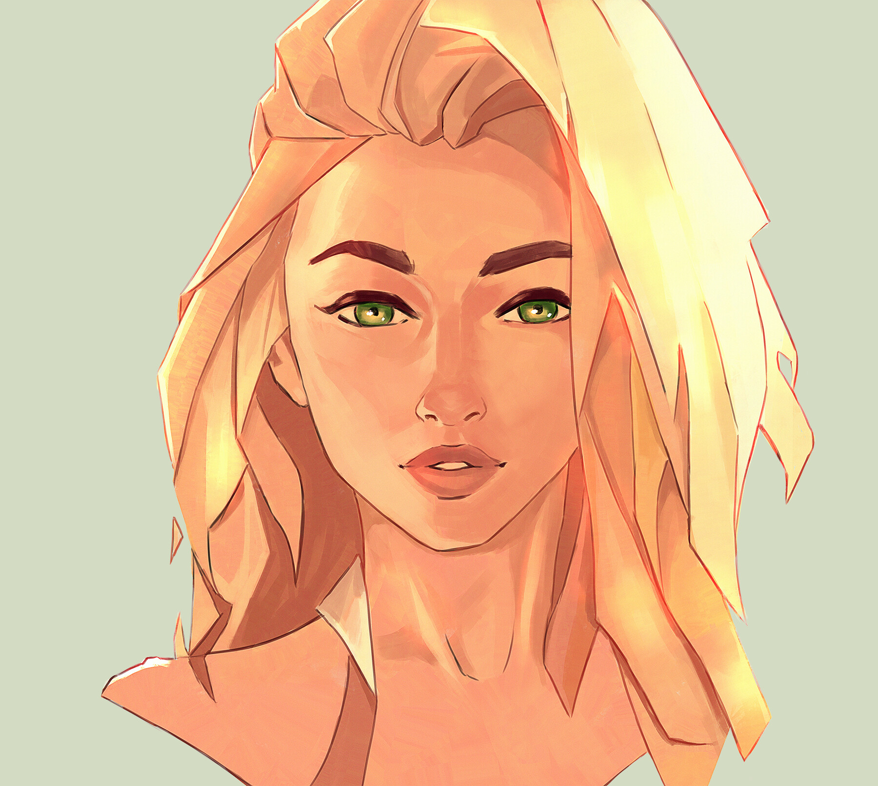 ArtStation - Georgi.art blonde study