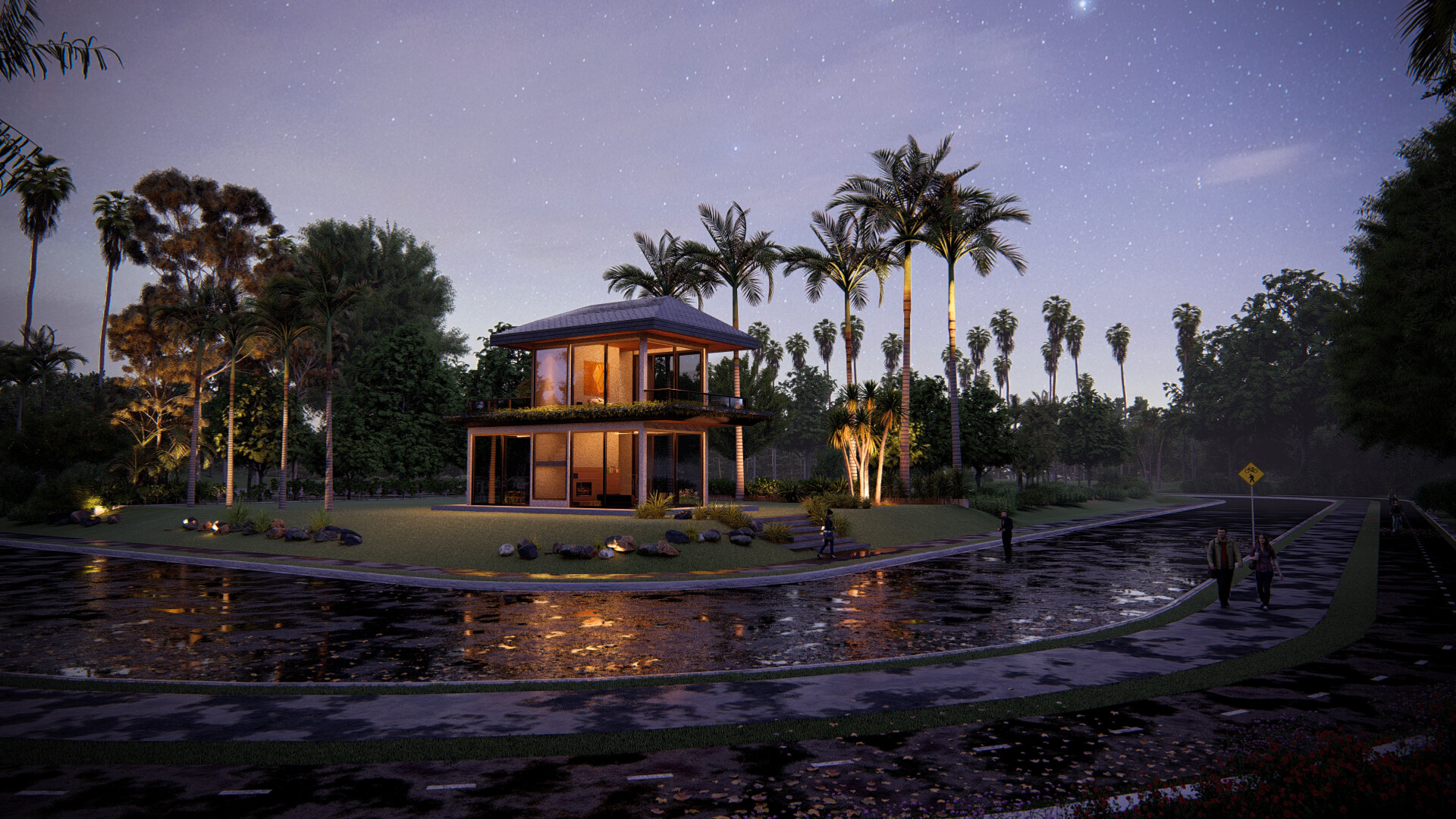 ArtStation - Small Resorts VIsualization