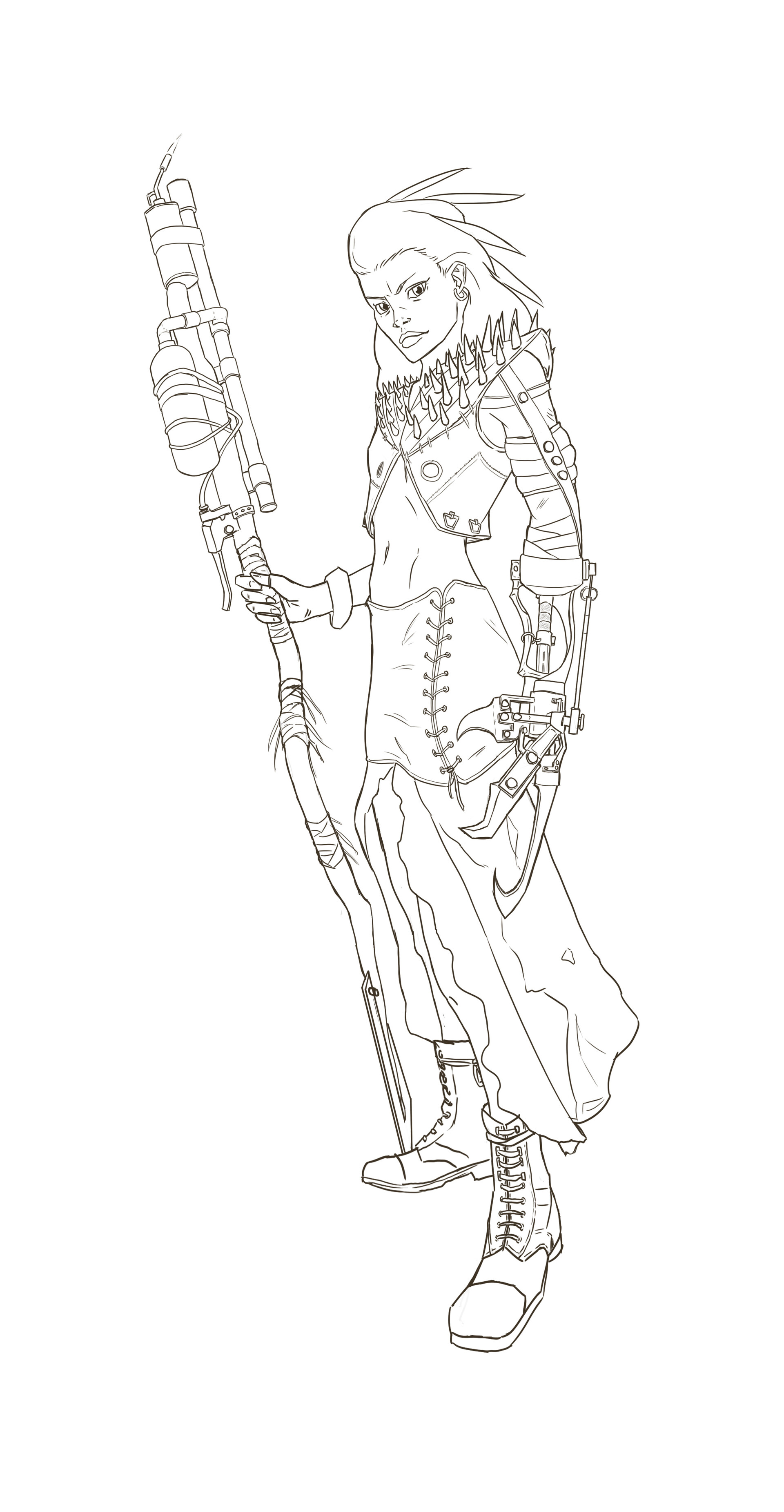 Rodrik Vandenenden - Post-Apocalyptic Witch