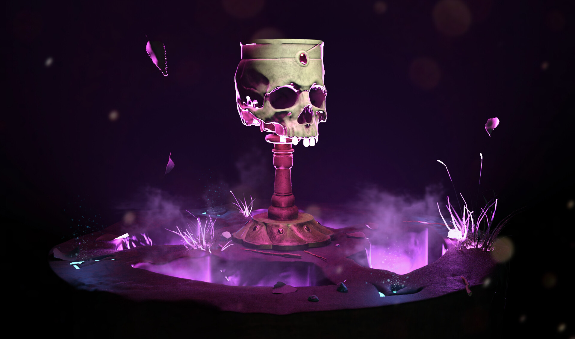 ArtStation - The Cursed Graal