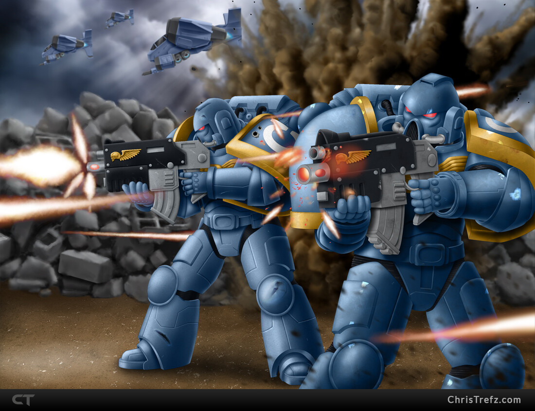 ArtStation - Adeptus Astartes