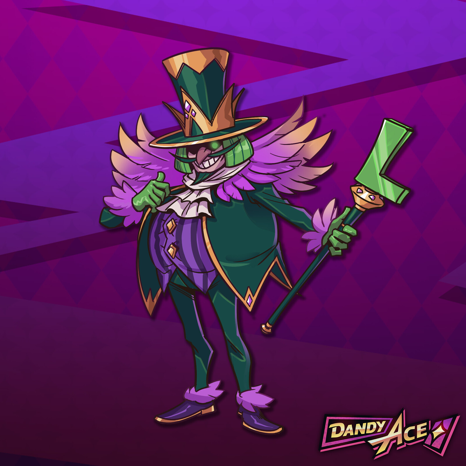 Marcos Kenji Uchima - Dandy Ace - Character Design