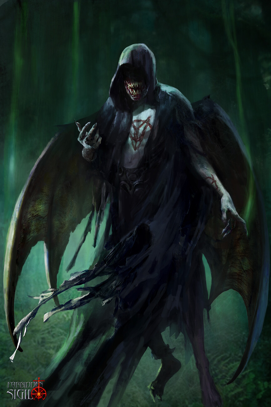 Demonic Wizard by Lucy Lisett : r/ImaginaryDemons Demonic Wizard by Lucy Lisett : r/ImaginaryDemons