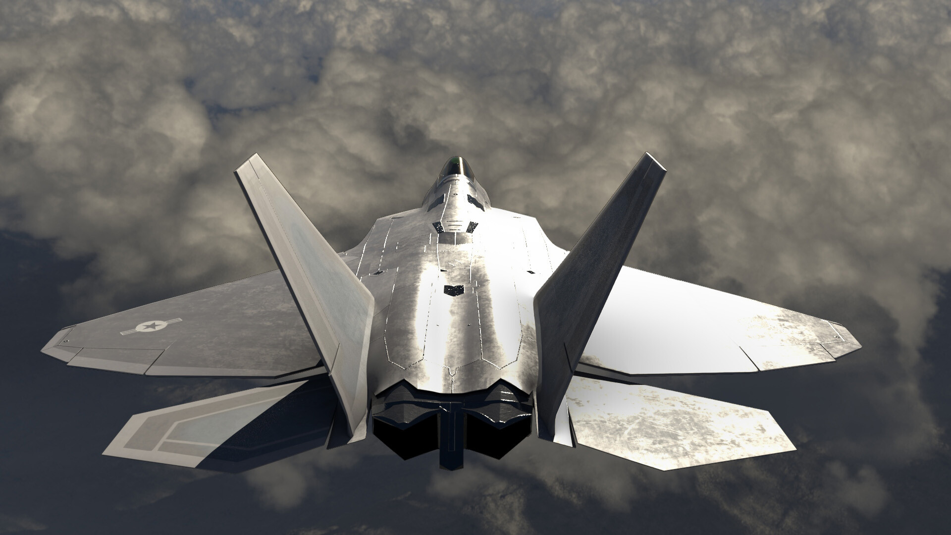 ArtStation - F-22 Raptor