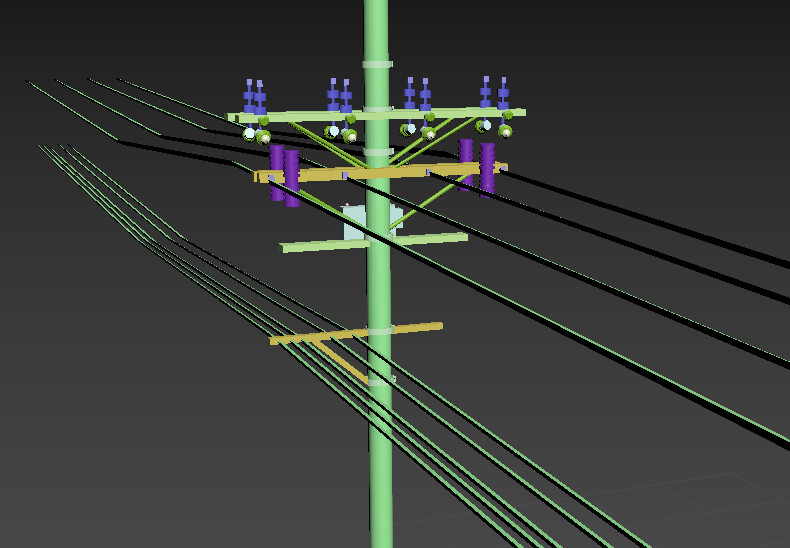 ArtStation - Utility Pole