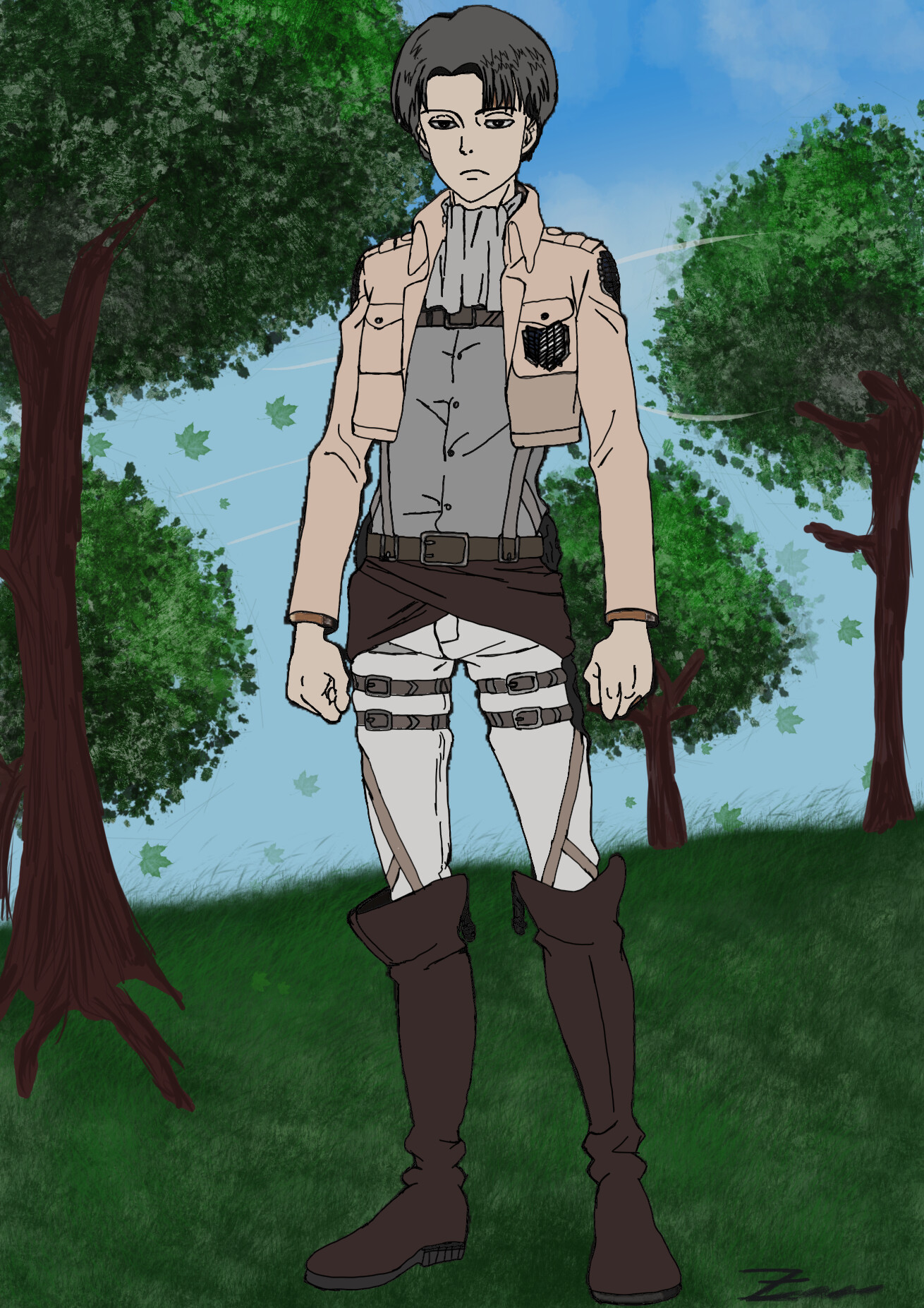 ArtStation - Levi AOT