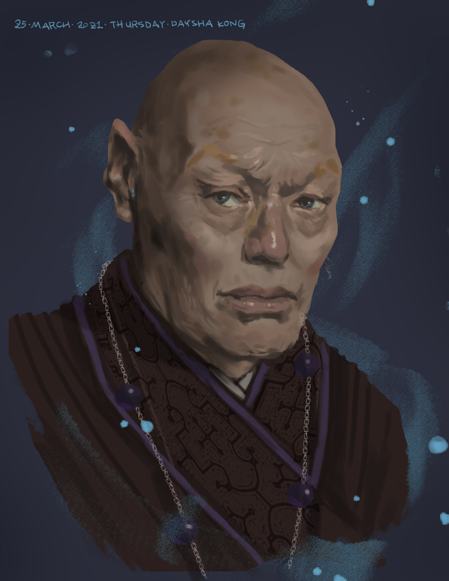 Daysha Kong - Shaman character design