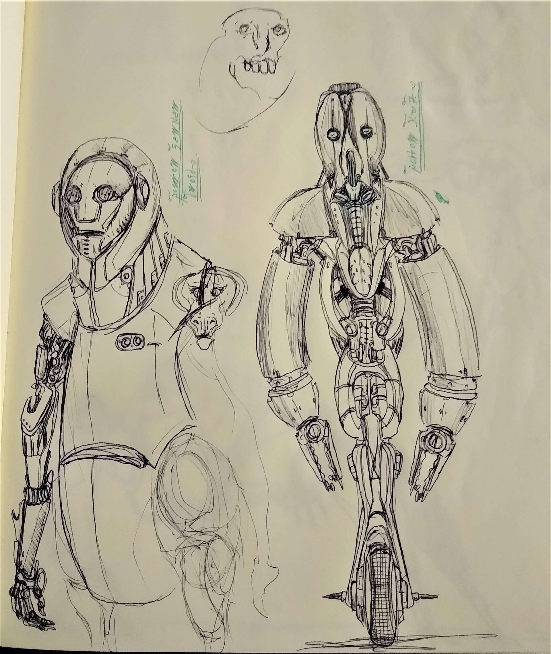 ArtStation - Various Robot Doodle Old and New (Phoenix E. James)
