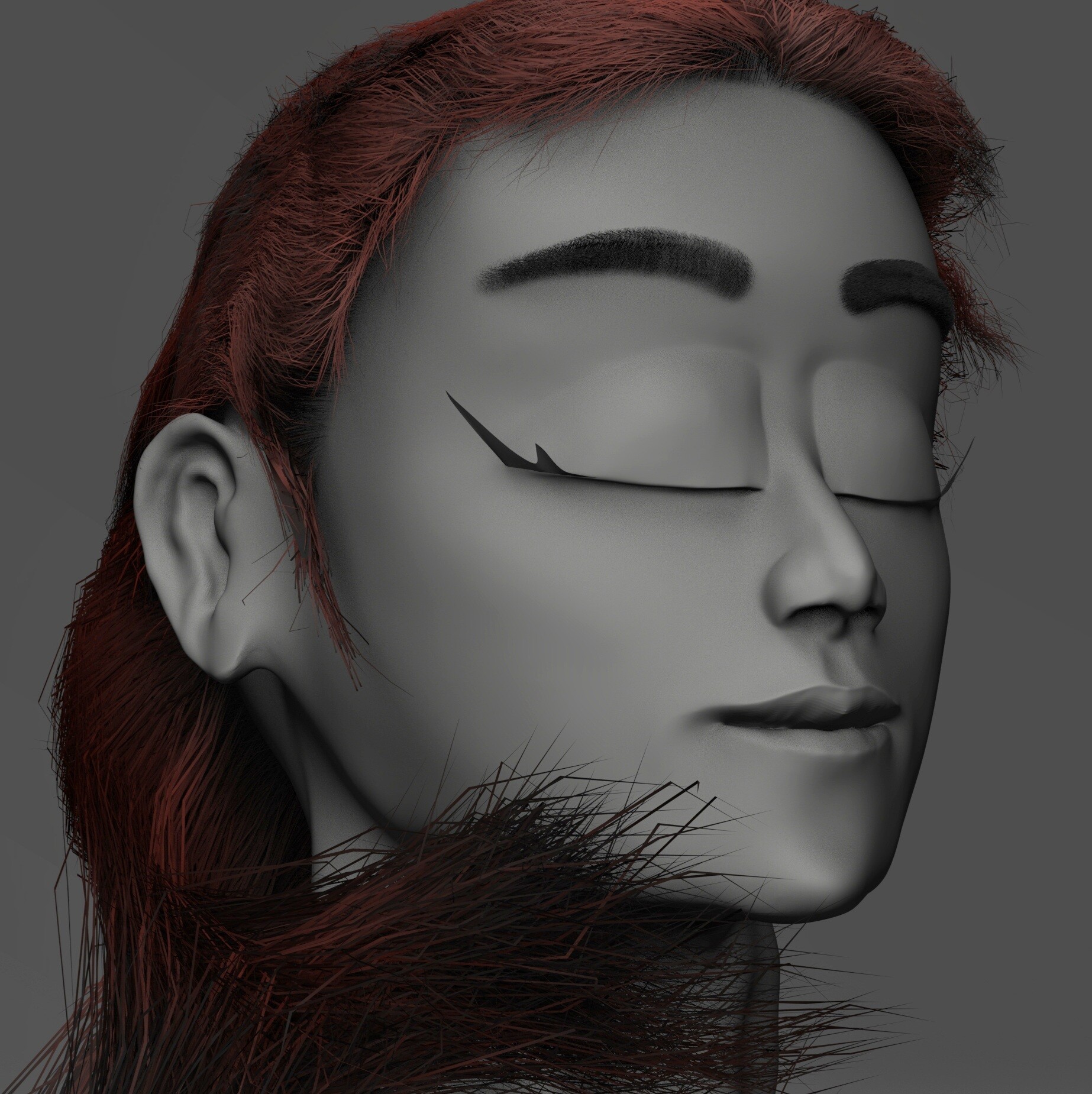ArtStation - Trying fibermesh 🙄