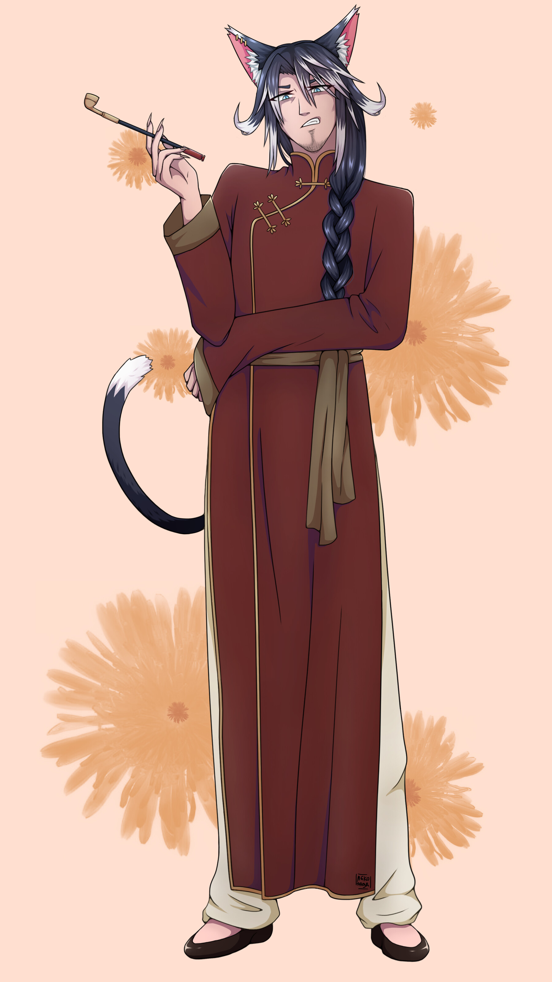 ArtStation - Rato - Cheongsam (Comission)