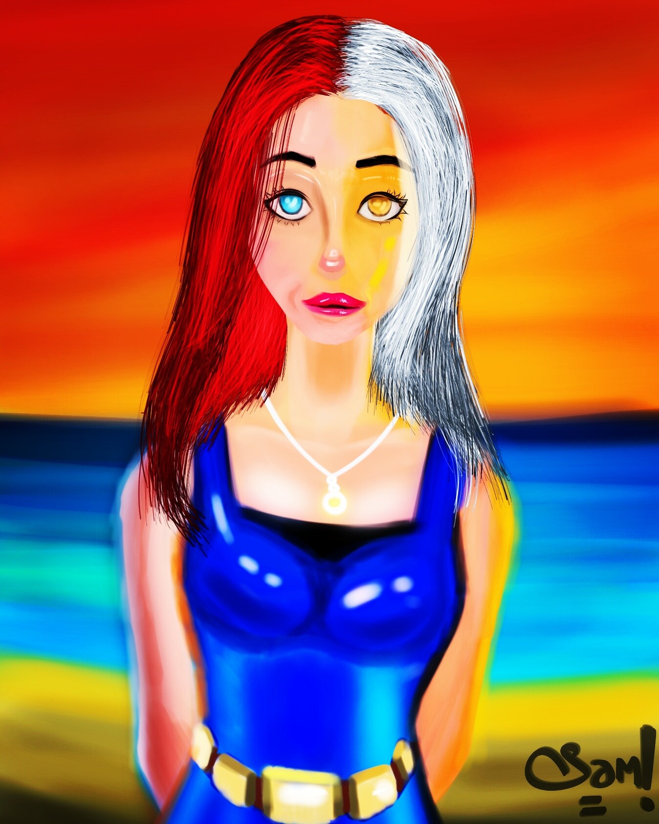 ArtStation - Todoroki x female