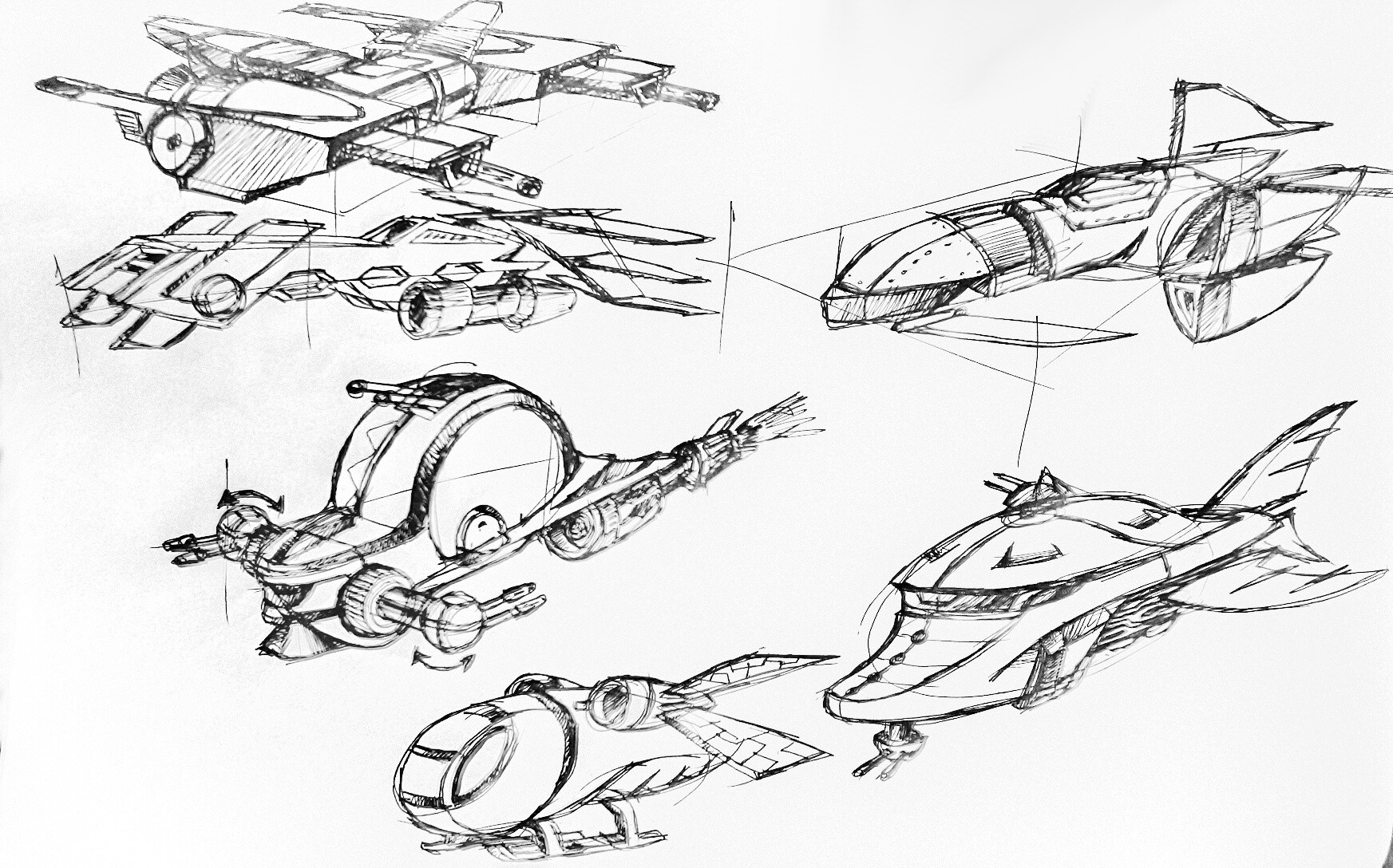 Spacecraft Drawings