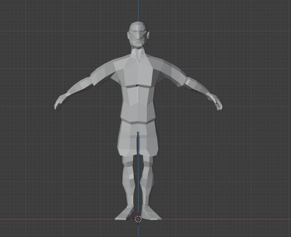 ArtStation - Low Poly Male Character