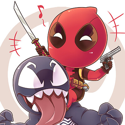spideypool chibi
