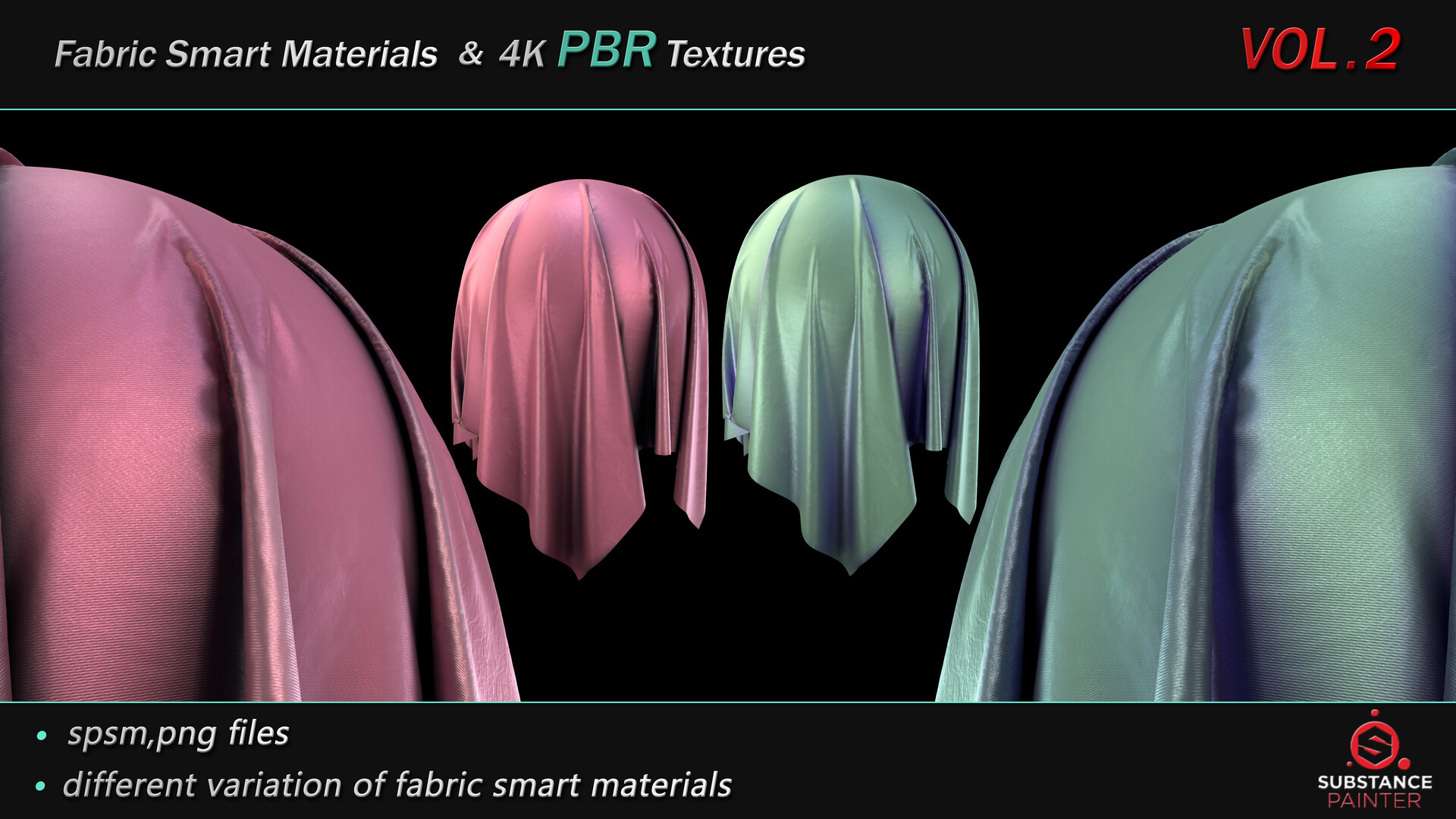 hossein-hamidi - 50 High Quality Fabric Smart Material Bundle + 4K PBR ...