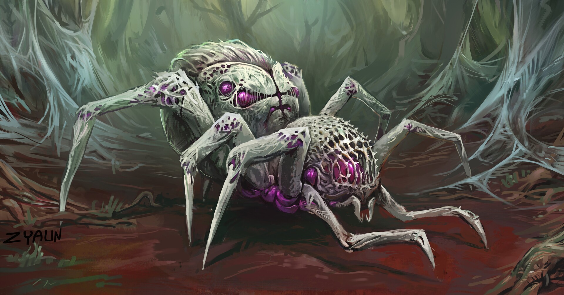 ArtStation - White Spider