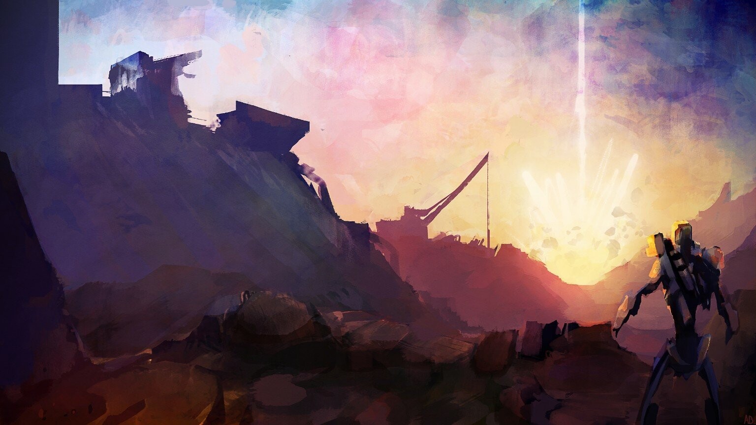 ArtStation - Explosion