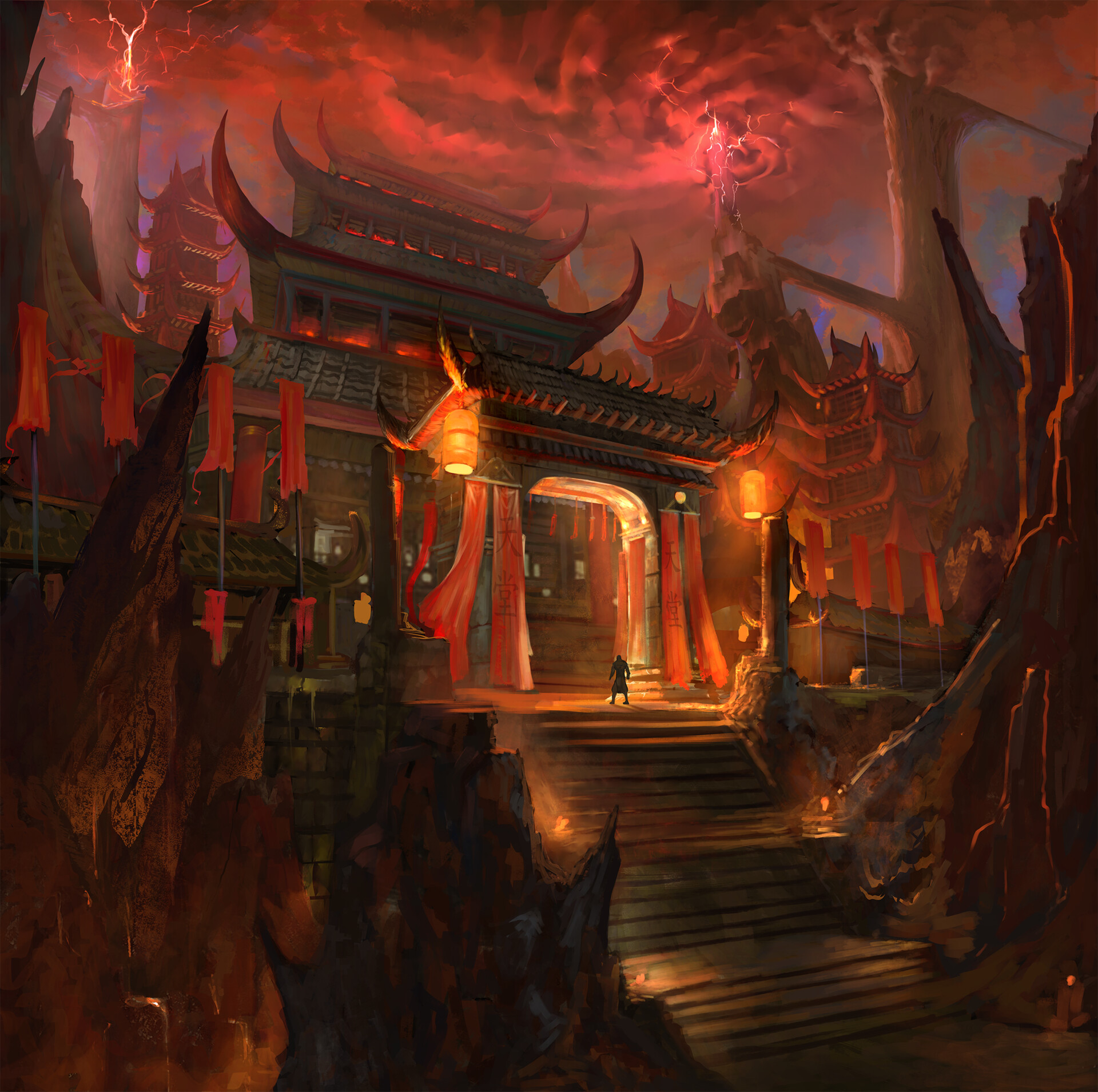 ArtStation - China Castle