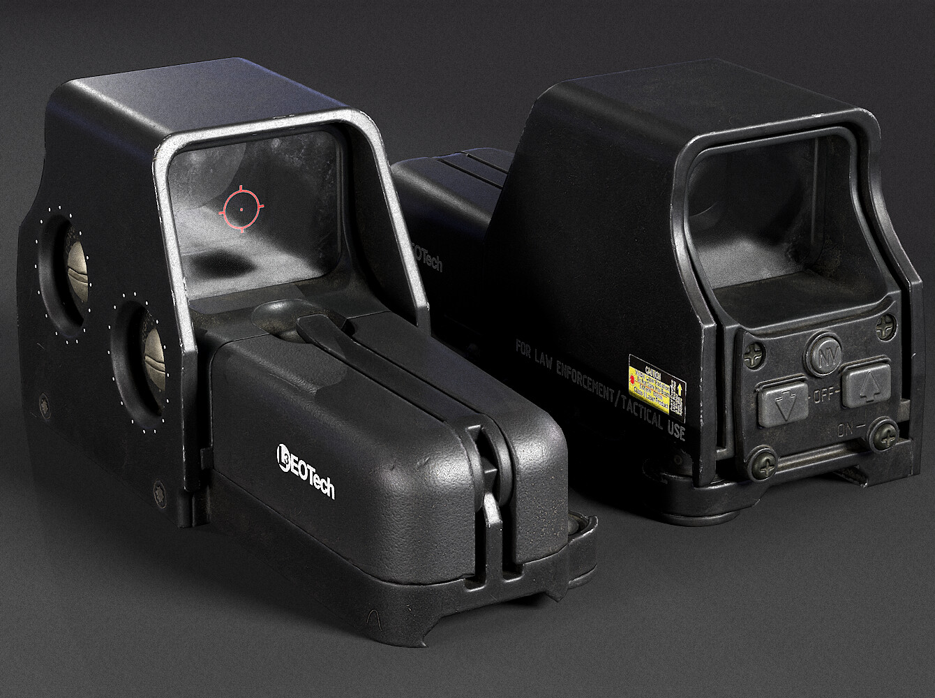 ArtStation - Eotech 553 PBR textures