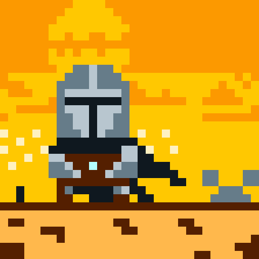 ArtStation - Star War Mandalorian Pixel Art