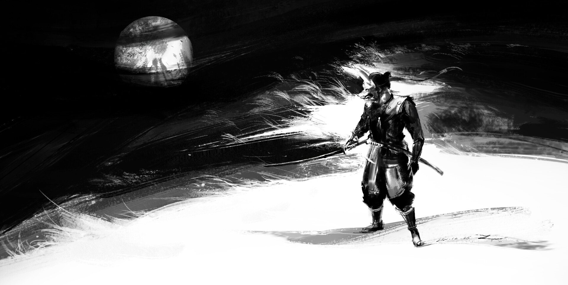 Jianbin Z - 速涂，对马岛Ghost of Tsushima