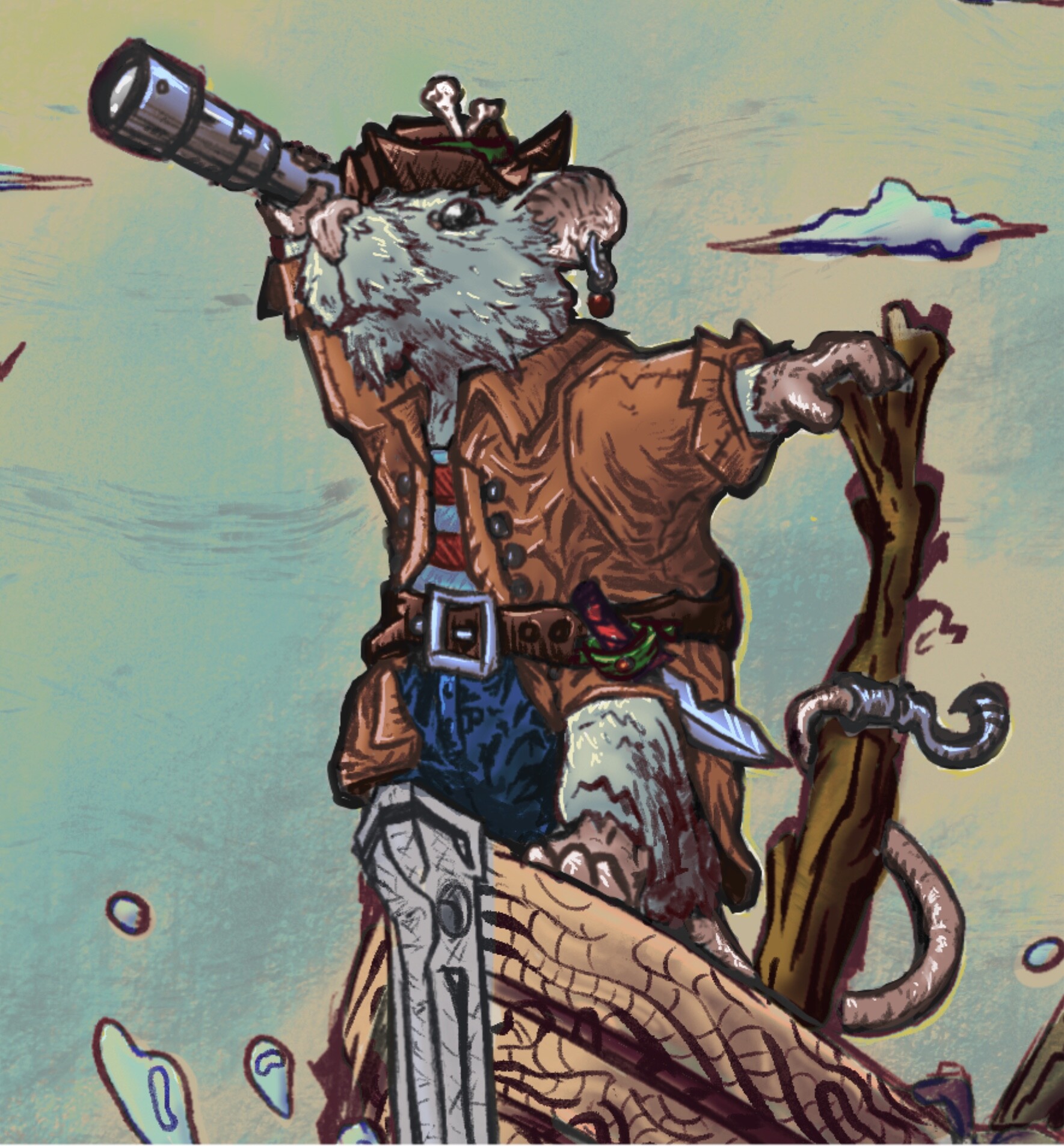 ArtStation - Sea Rat