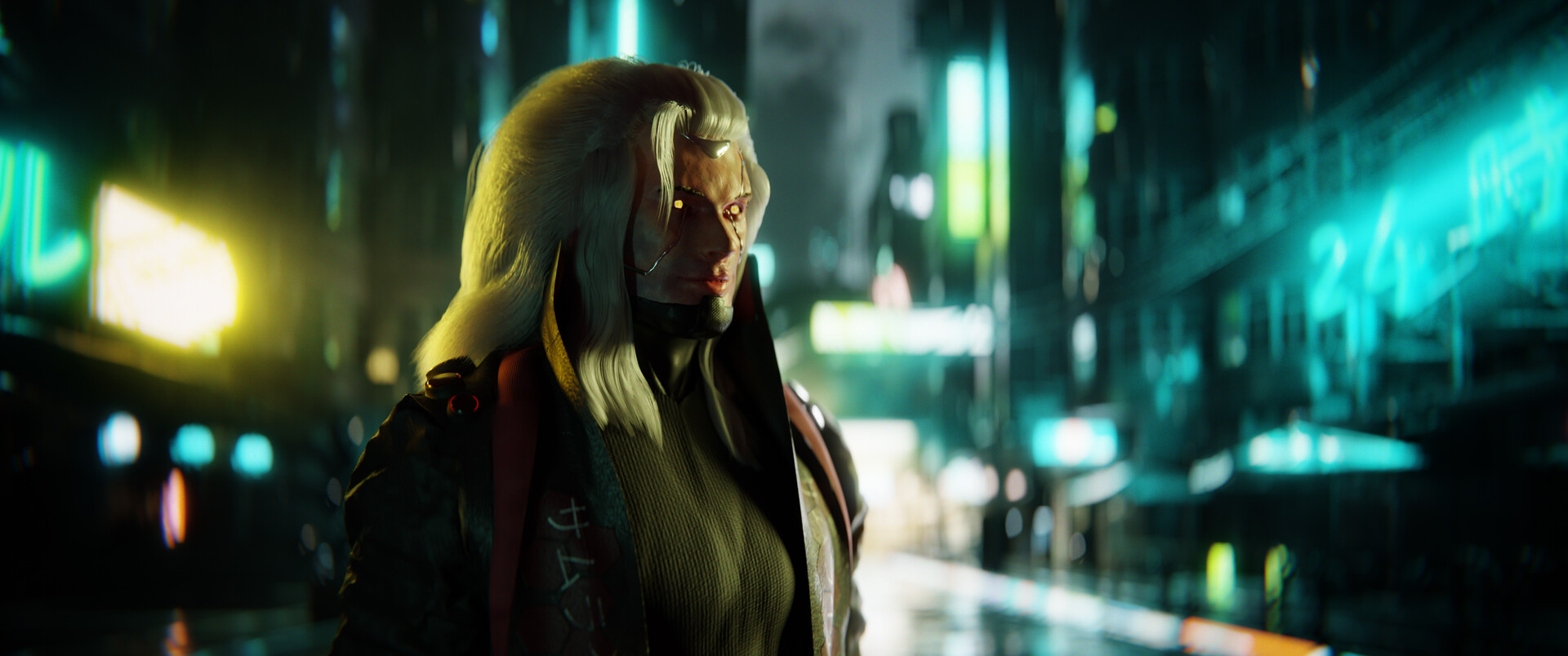 ArtStation - Cyberpunk dude