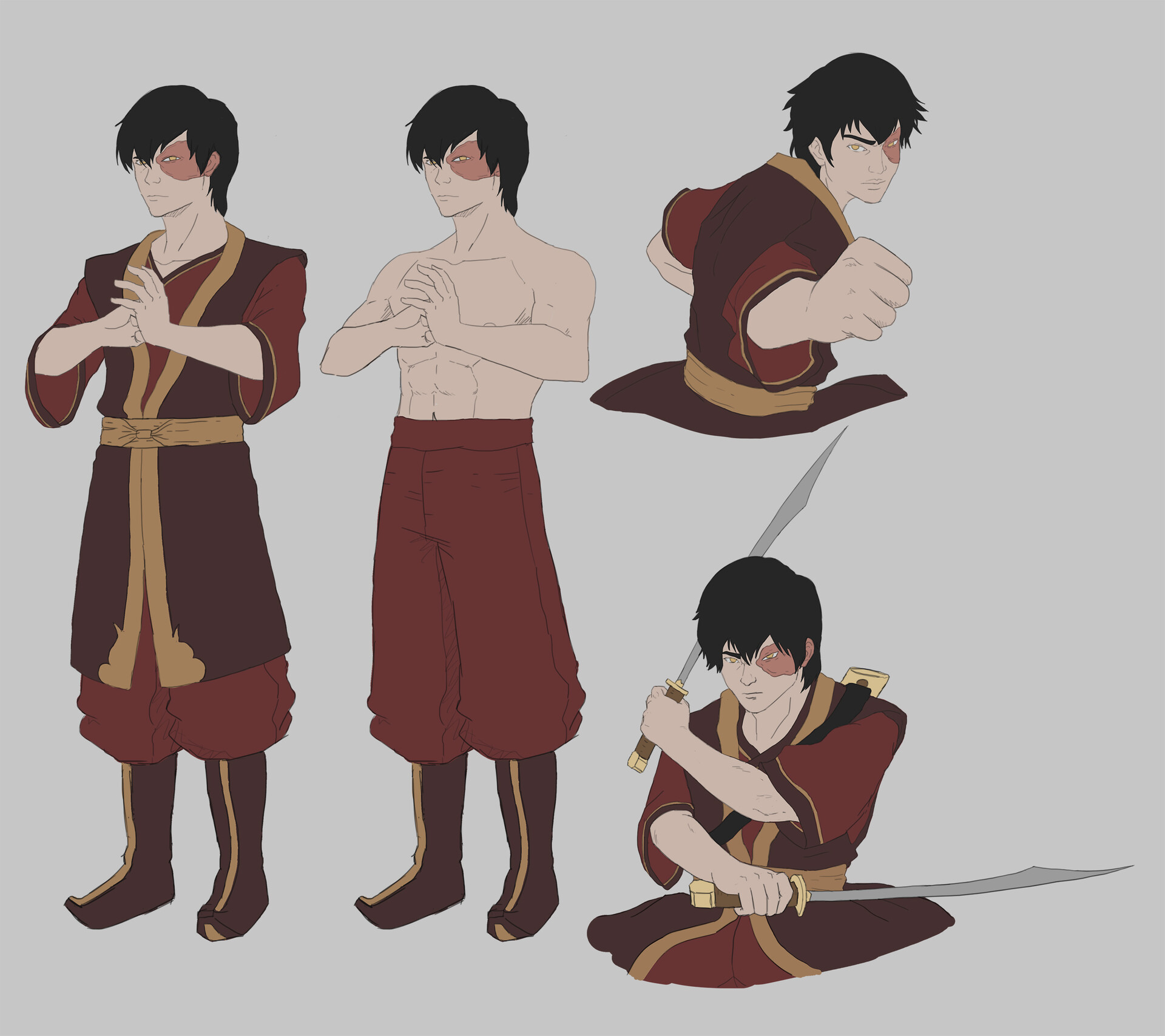 Artstation Zuko Concept