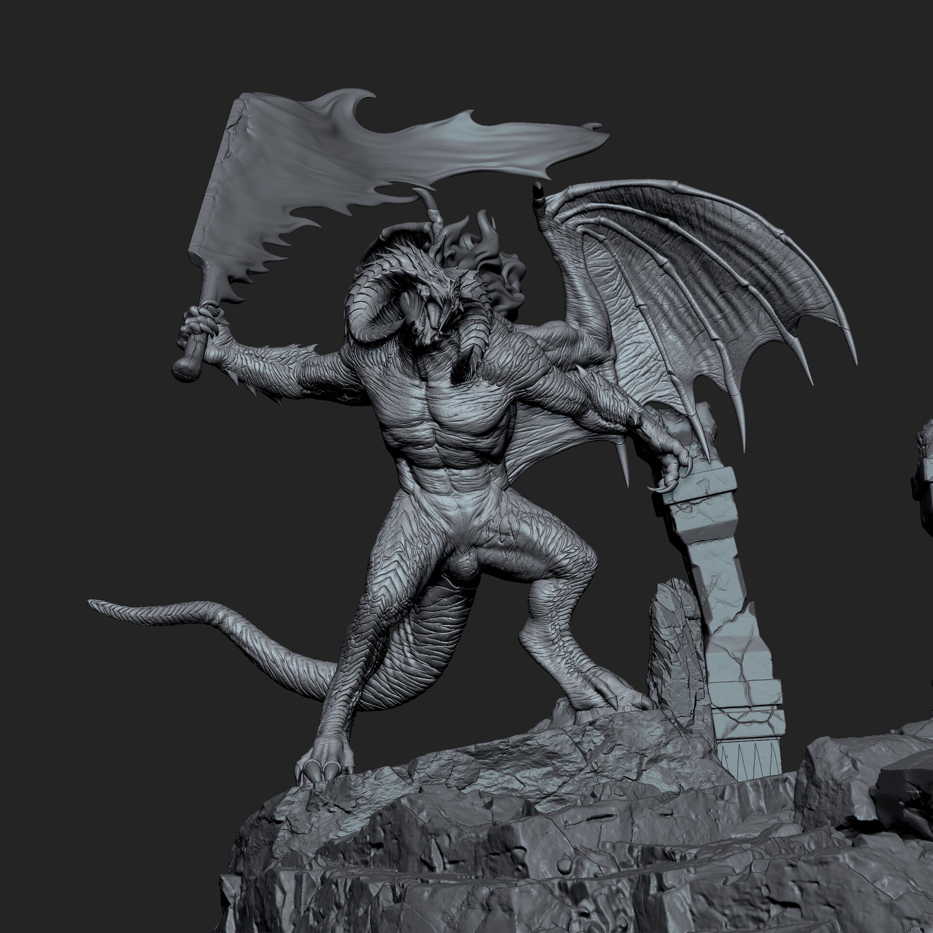 Lucas Cuenca - Smaug VS The Balrog