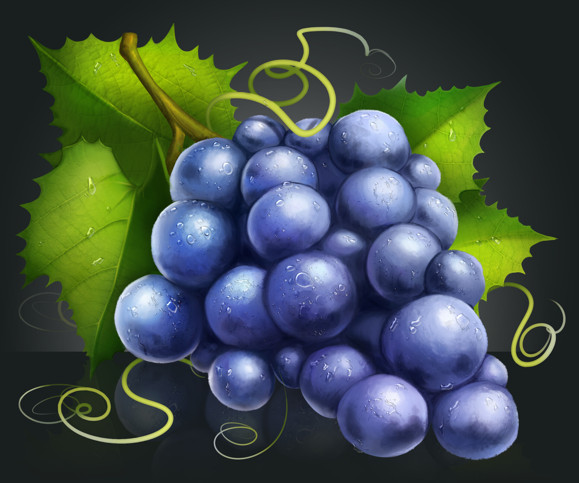 ArtStation - Juicy grape
