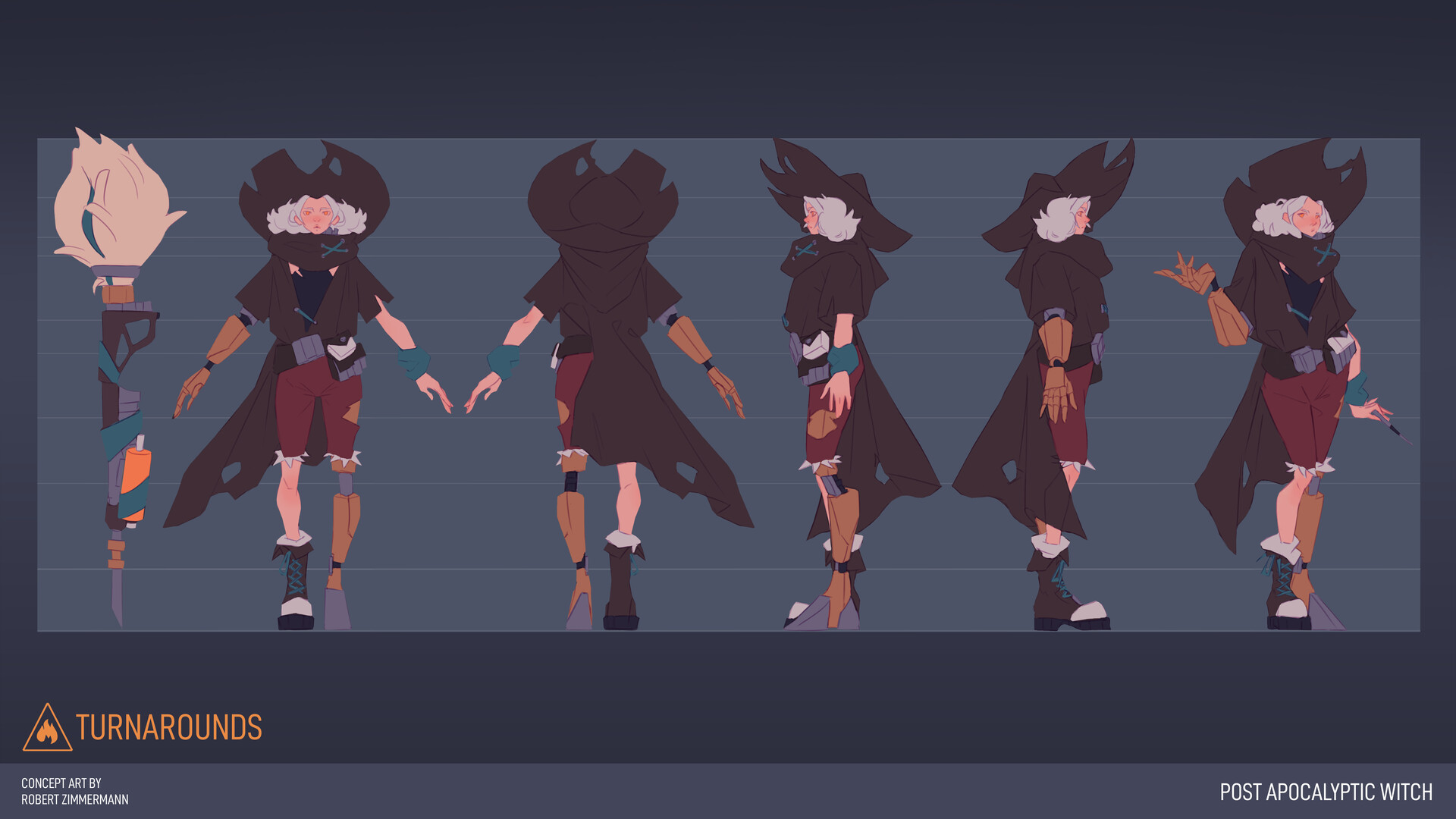 Robert Zimmermann - post apocalyptic witch