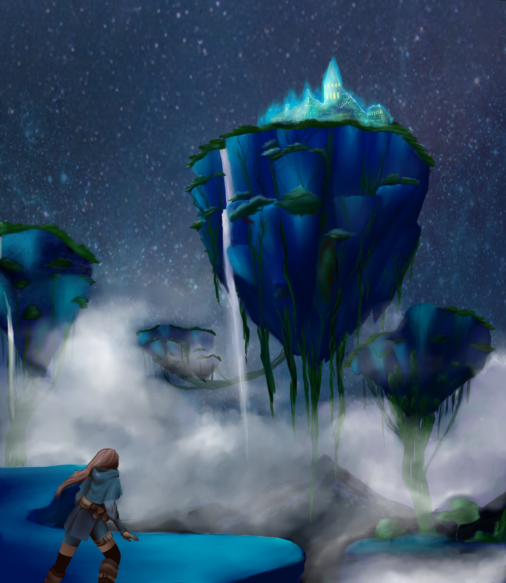 ArtStation - Floating Island Adventure