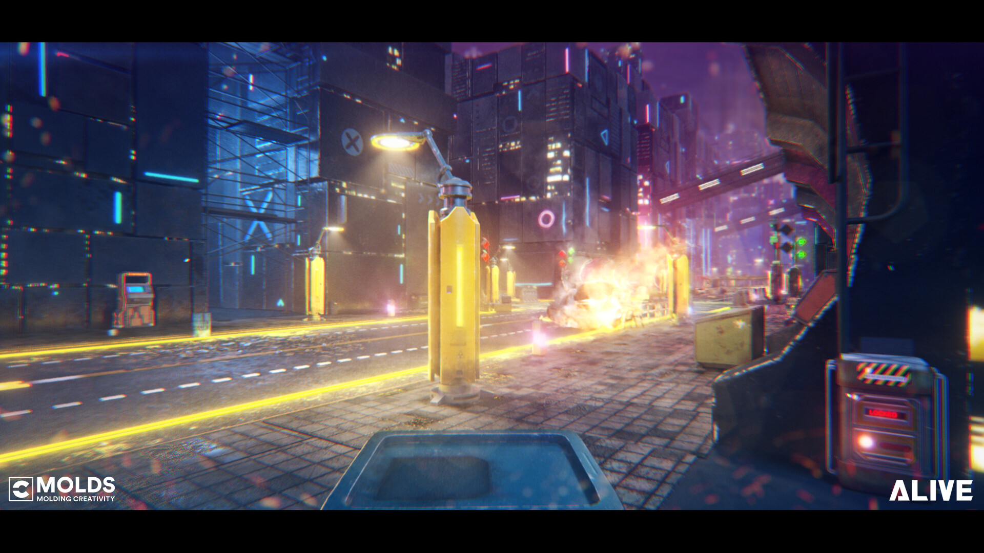 ArtStation - ALIVE (AR-Game Cinematics)