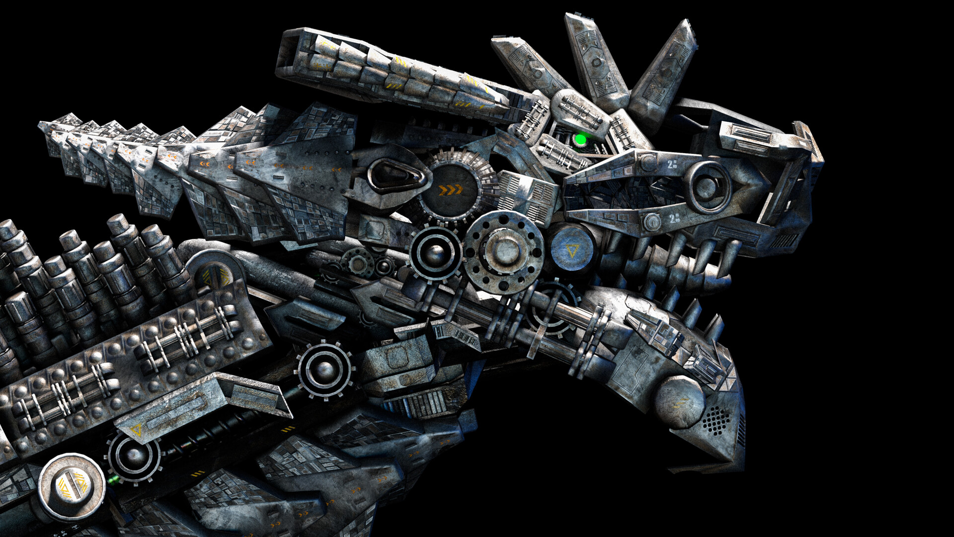 ArtStation - Steampunk Dragon