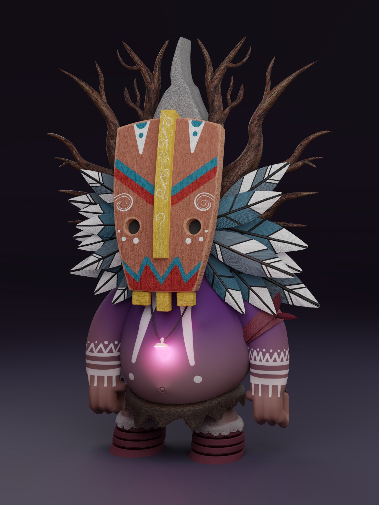 ArtStation - Forest Tiki