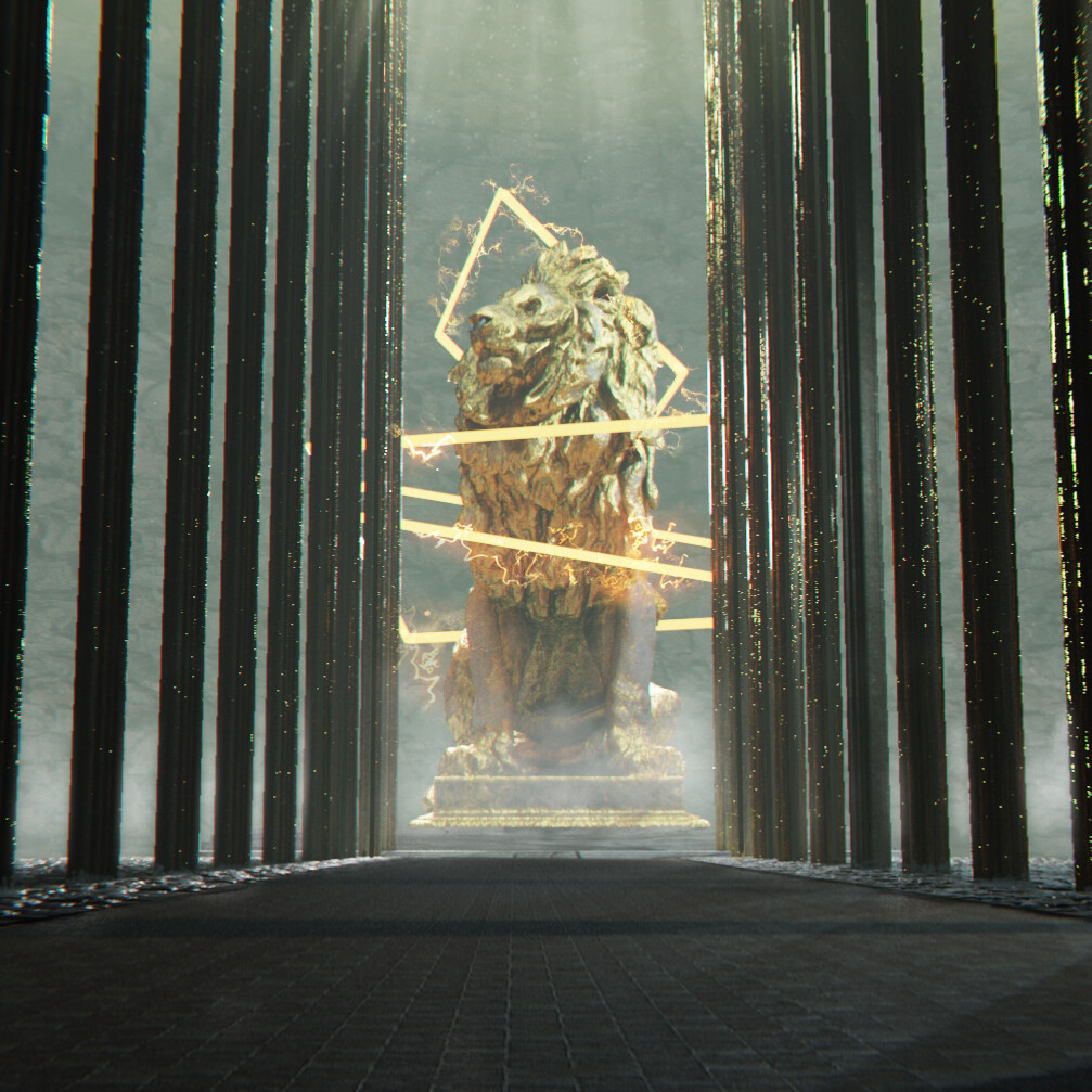 ArtStation - The Lion GOD