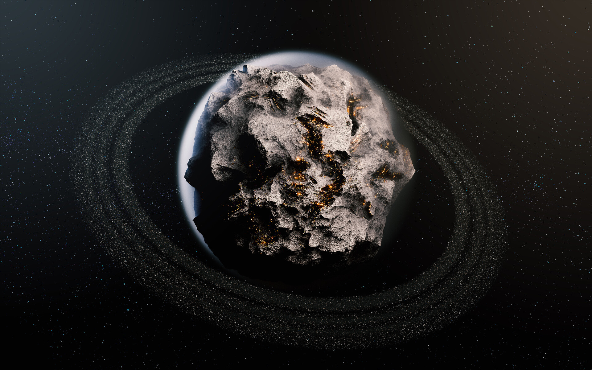 ArtStation - Planet/Asteroid