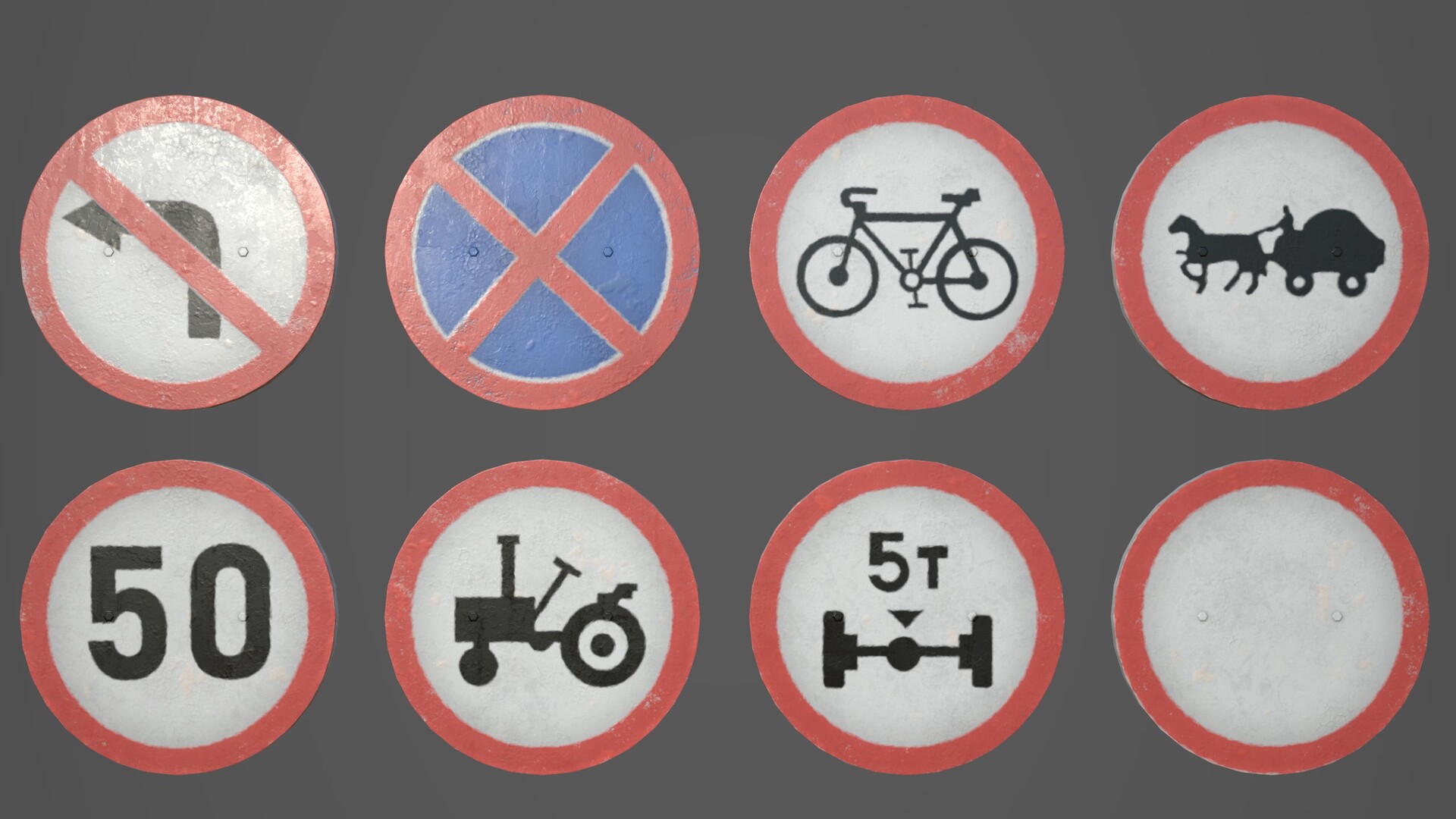 Dmitriy Anisimov - USSR Pack Road signs