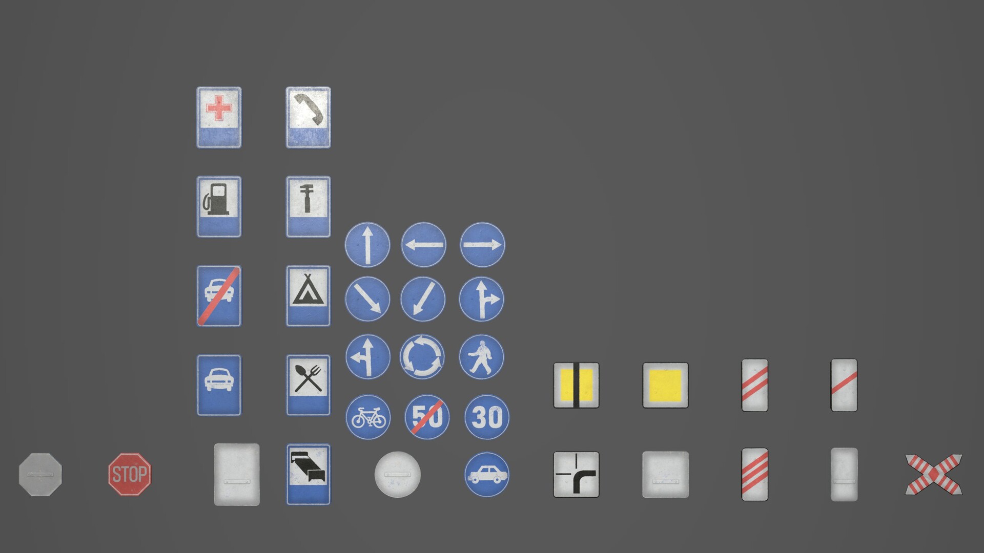 Dmitriy Anisimov - USSR Pack Road signs