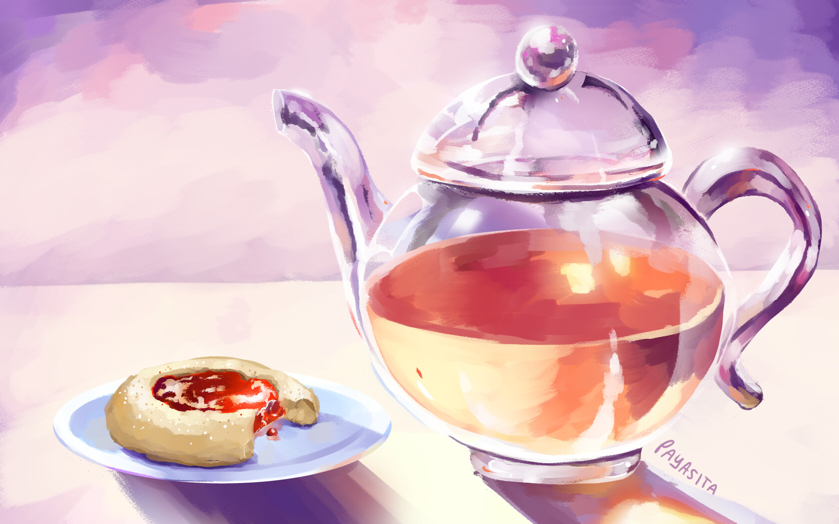 ArtStation - tea study