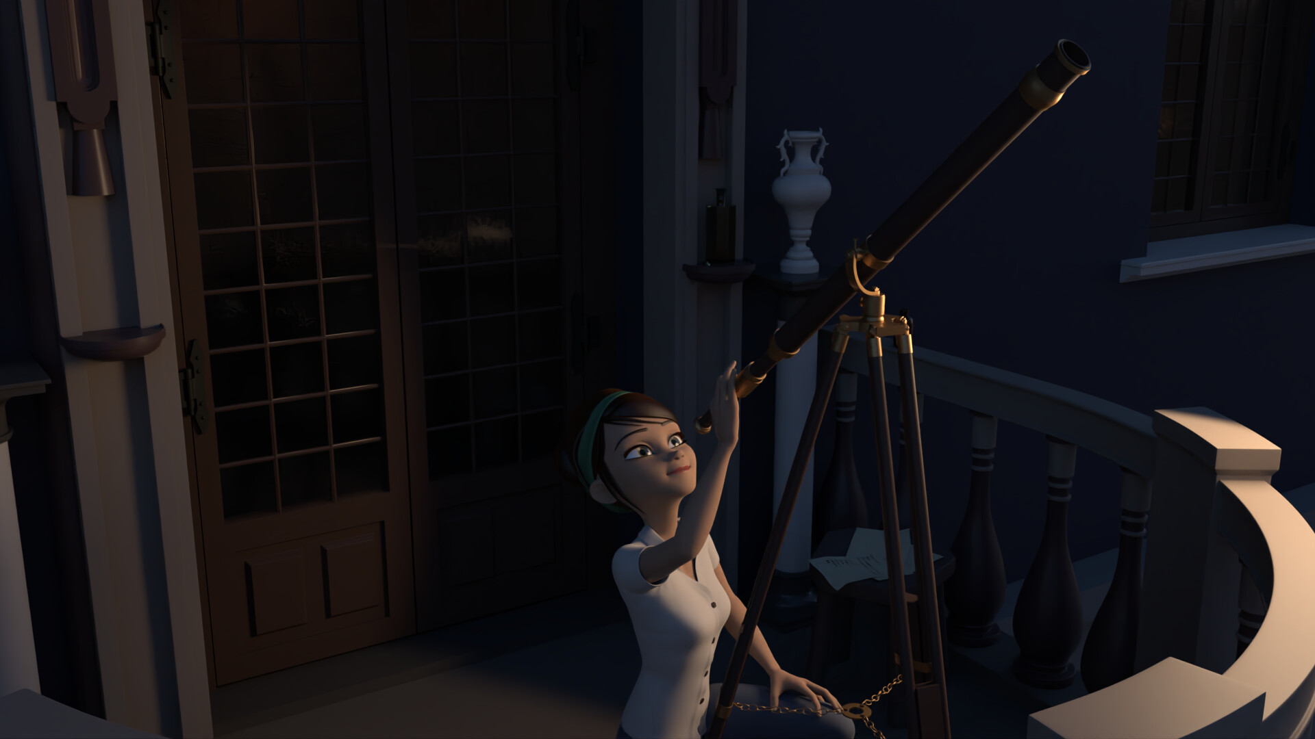 ArtStation - Mery, Posed and Lighting with Renderman