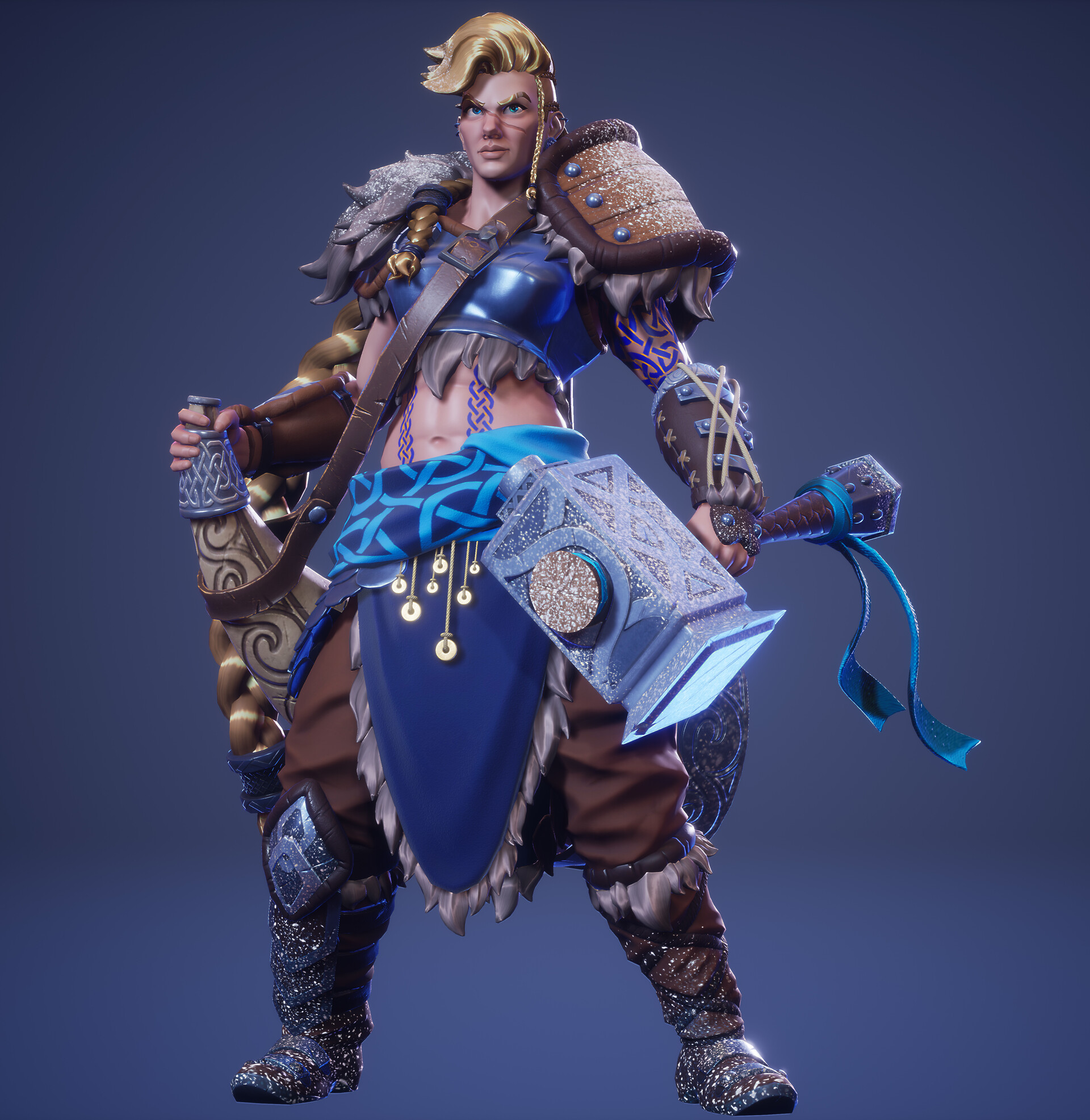 Corey Thomas - Stylized Female Viking