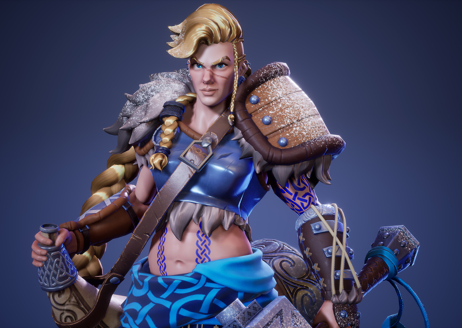Corey Thomas - Stylized Female Viking